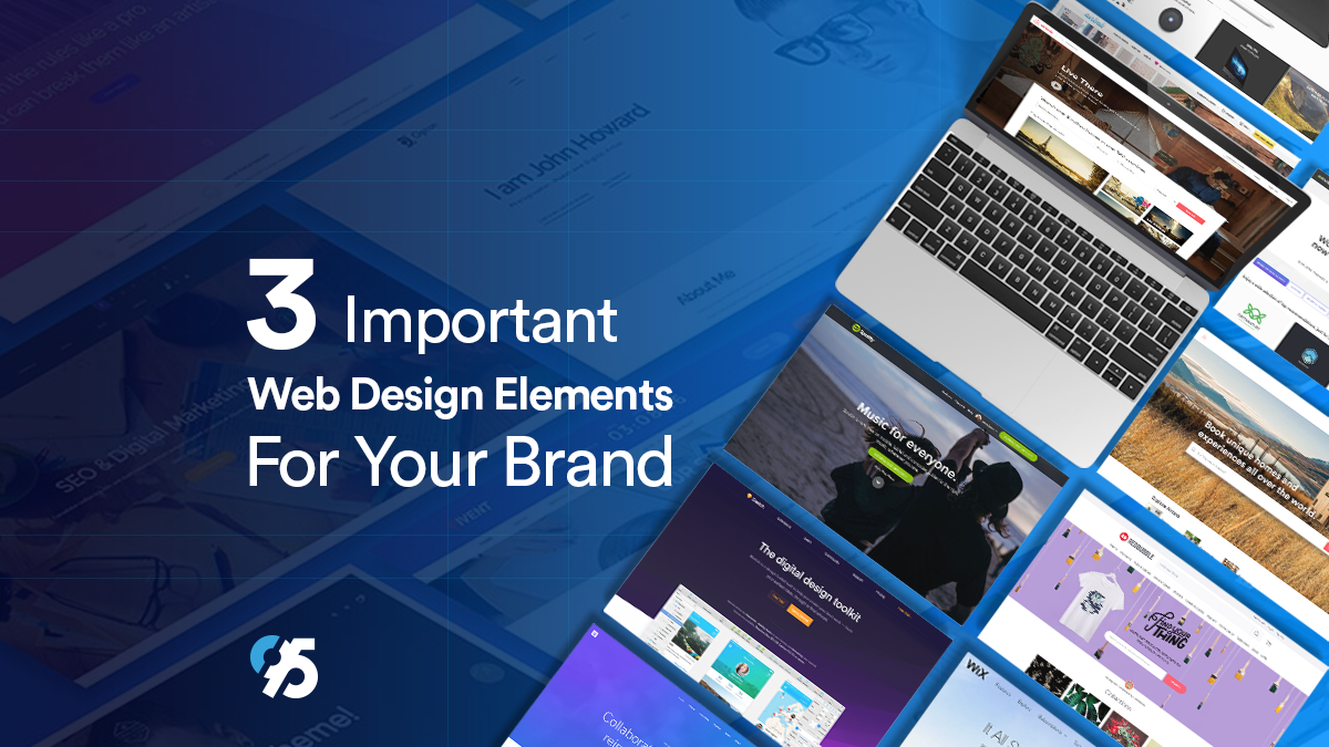 Code95 | 3 essential web design elements to consider today Infograph