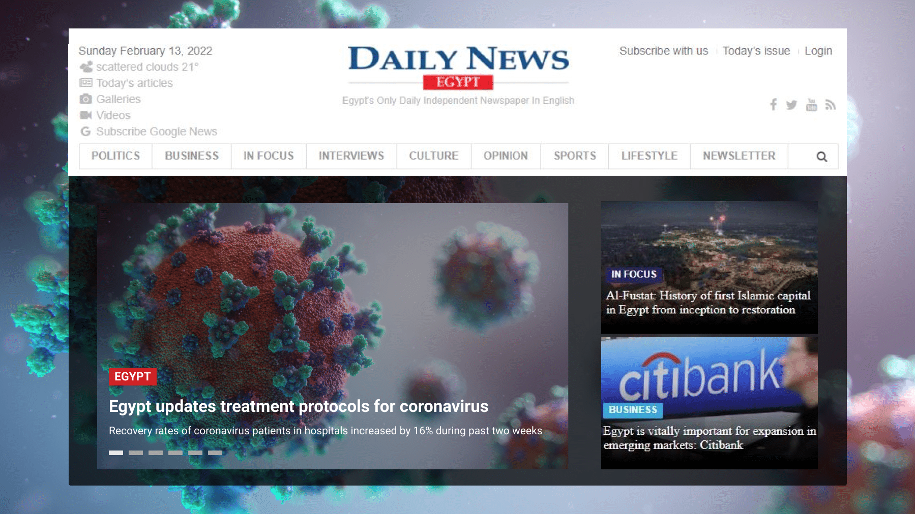 Code95 | Daily News Egypt